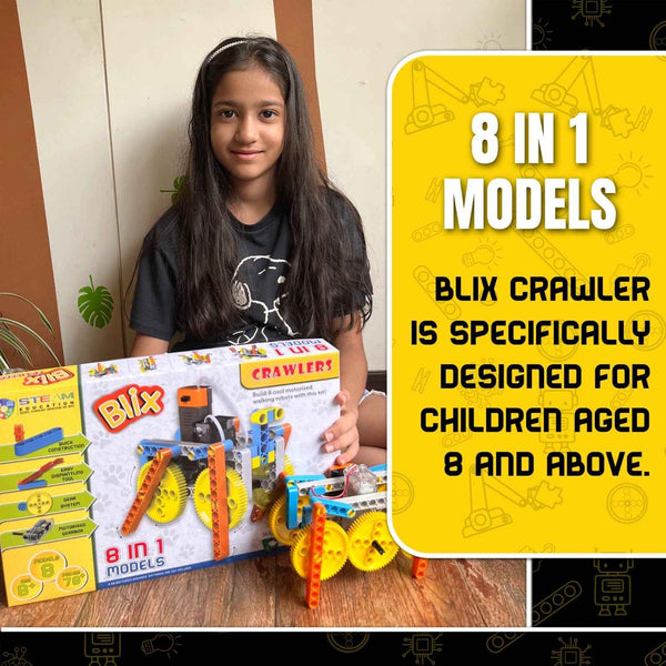 BLIX CRAWLERS- ROBOTICS FOR KIDS – Blix Education PVT LTD