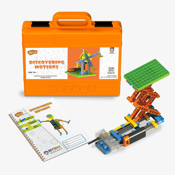 BLIX DISCOVERING MOTIONS-ROBOTICS FOR KIDS – Blix Education PVT LTD
