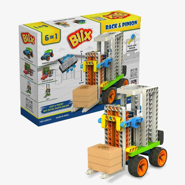 BLIX RACK & PINION - ROBOTICS FOR KIDS – Blix Education PVT LTD