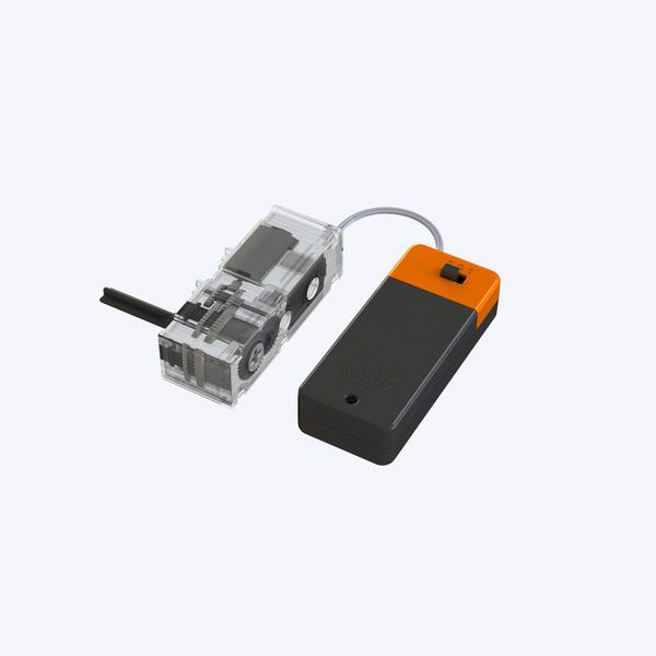 GEARED MOTOR WITH SLIDE SWITCH BATTERY BOX – Blix Education PVT LTD